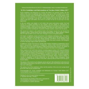 SLMA Guidelines on Vaccines 2020 - Sri Lanka Medical Association